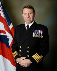 Guest of Honour for the 2018 Reunion – Captain Craig Mearns RN – RNCCA